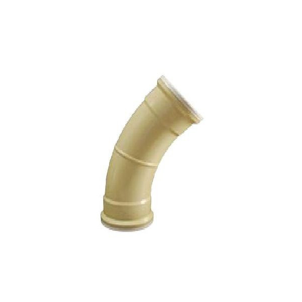 PVC UG BEND 110X45 PLAIN 1/8