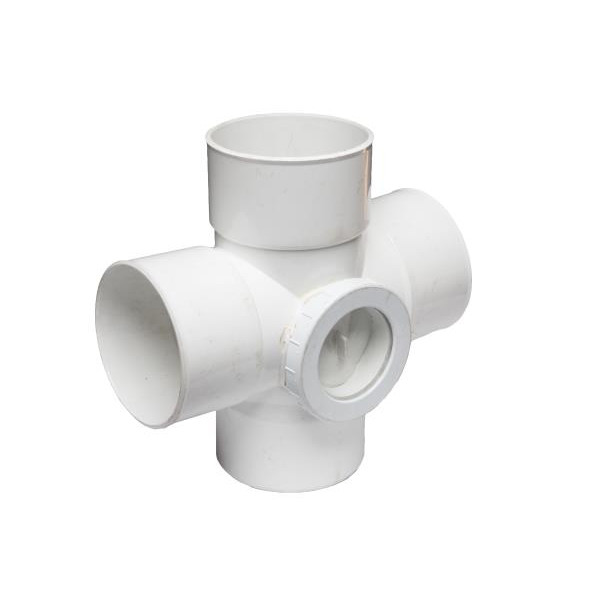 PVC SV JUNCTION 110X87 ACCESS DOUBLE RR