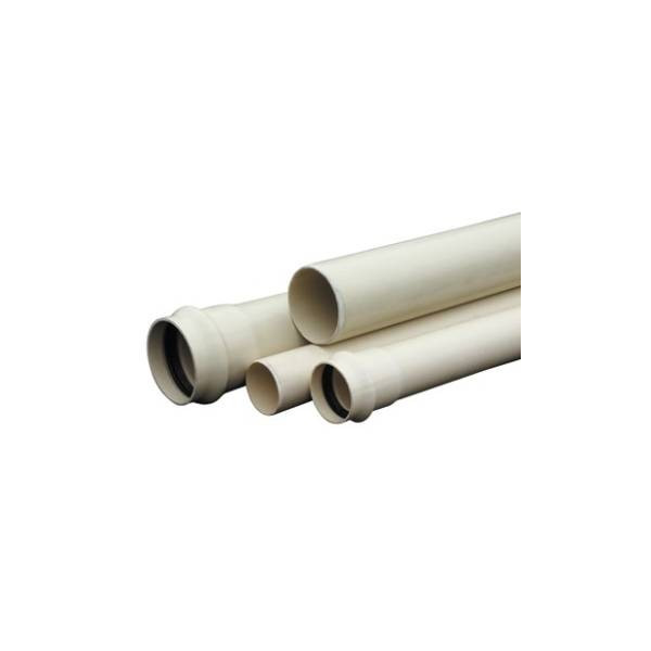 PVC UG PIPE 110X6m PLAIN NORMAL DUTY CL51 SABS