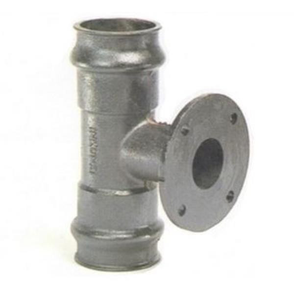 CAST IRON / PVC HYDRANT TEE T/D 90X80mm