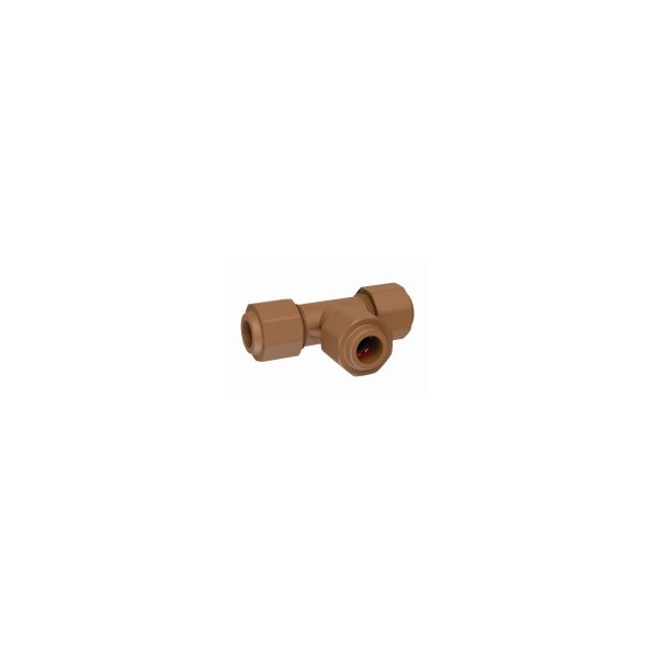 UNITWIST TEE CENTRE ENLARGED CxCxC 15mm x15x22mm UT2045R