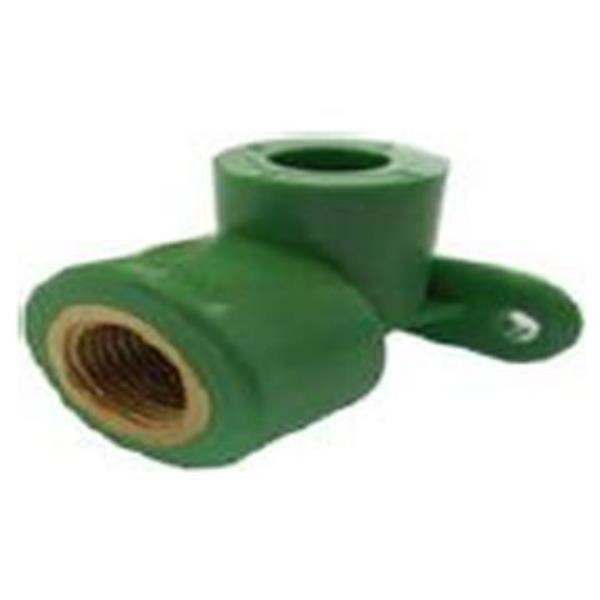 ATLAS PPR GREEN FUSION FEMALE WALL PLATE ELBOW 20X1/2