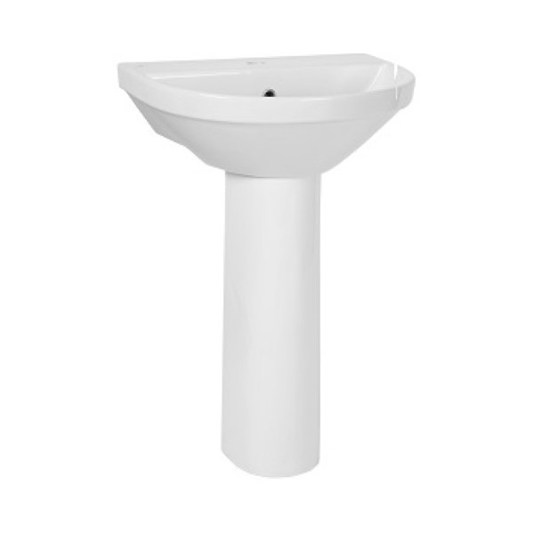 BETTA EURO 3TH PP BASIN WHITE 555X415MM YWEU016A