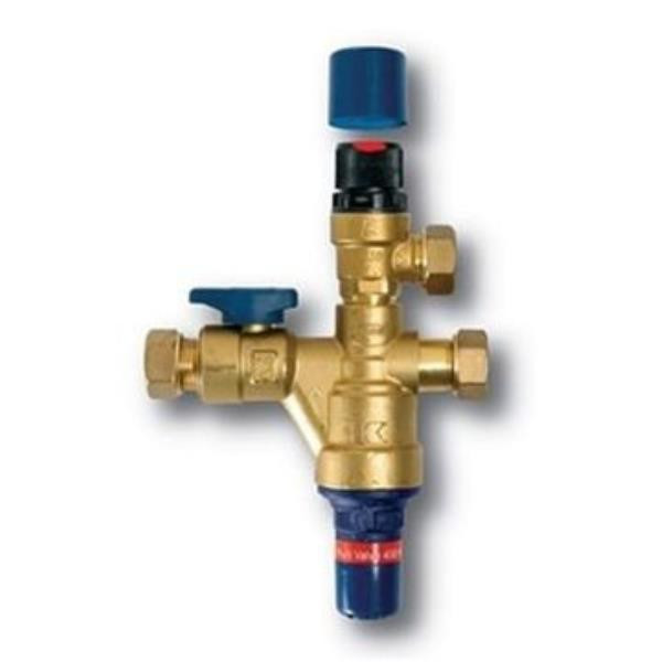 KWIKOT KHN3-204 400kPa CXC MULTI PCV & ISOL VALVE BRASS 15mm